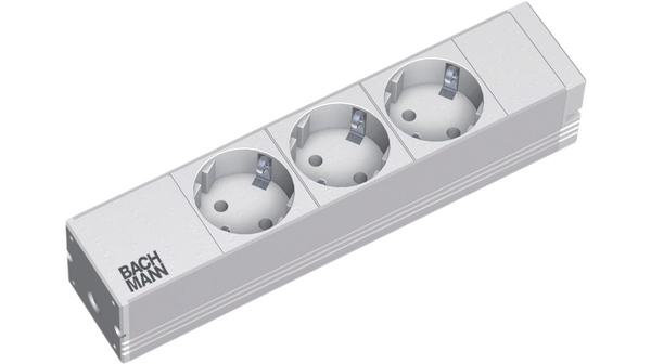 333.417 | Bachmann Stopcontact 3x DE-socket type F (CEE 7/3) - DE ...