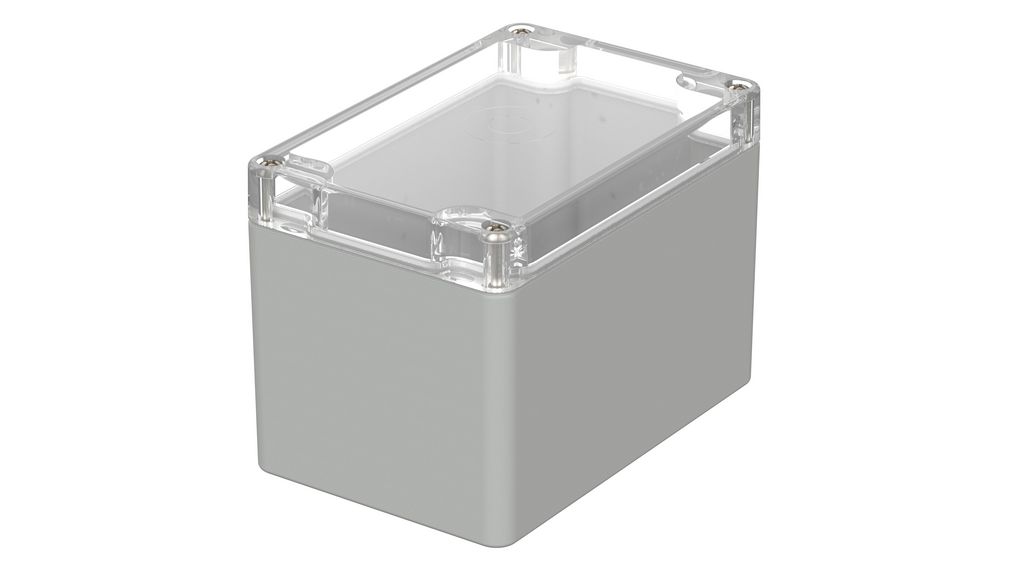 02226100 | Bopla Plastic Enclosure with Clear Lid Euromas 80x120x85mm ...