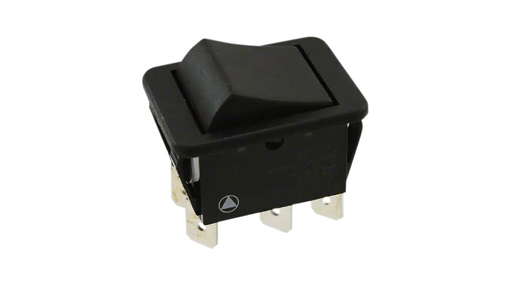 C1550ABAAD | Bulgin Limited Rocker Switch, 16 A, 250V, ON-OFF, Black ...