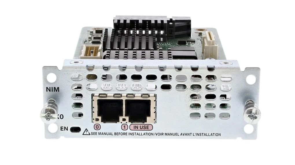 NIM-2FXO= | Cisco Network Interface Module for 4000 Series Integrated Services Routers, 2x FXO ...