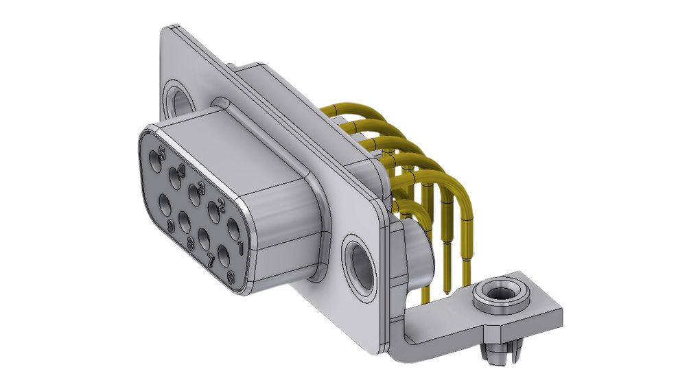 DTS09SYC/2M47UN | Deltron Connectors D-Sub socket, Socket, DE-9, PCB ...