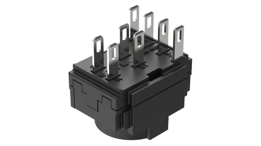 61-8430.12 | EAO Snap-Action Switching Element, 3NO, 5A, Plug-In ...