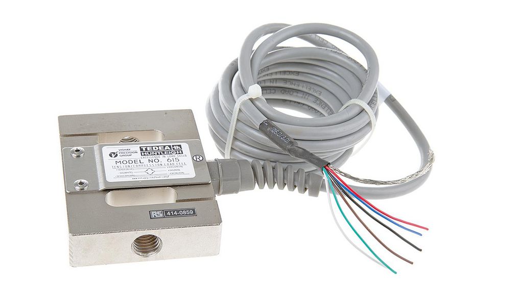 0615-0200-G000-RS | Tedea Huntleigh S Type Load Cell, 200kg Range ...