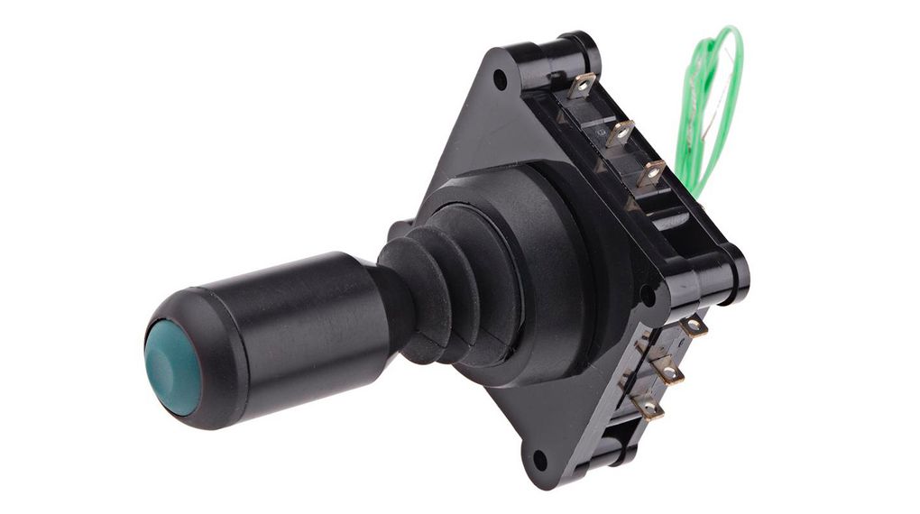 8252599 | RS PRO 2-Axis Joystick Switch Knob, Spring Return, IP65 250V ...
