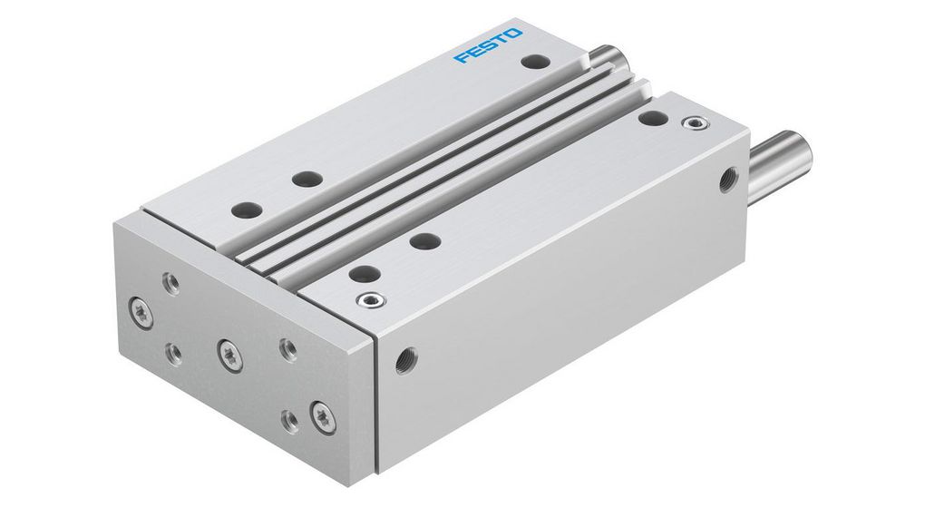 170884 | Festo Guide Cylinder, 200mm, 600mm/s, 100 ... 1MPa, 80°C, Bore ...