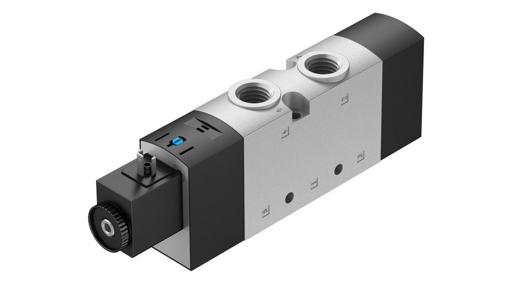 575597 | Festo Solenoid Valve G3/8 5/2 -90kPa ... 1MPa 138m³/h Vändbar ...