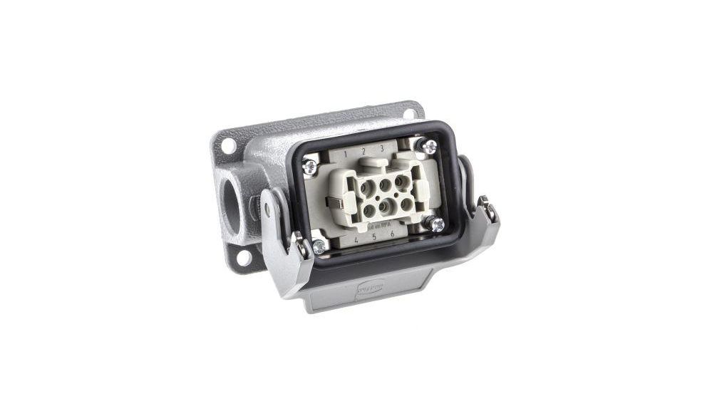 09330062701+19300061250 | HARTING Connector Set, 6 Way, 16A, Female ...