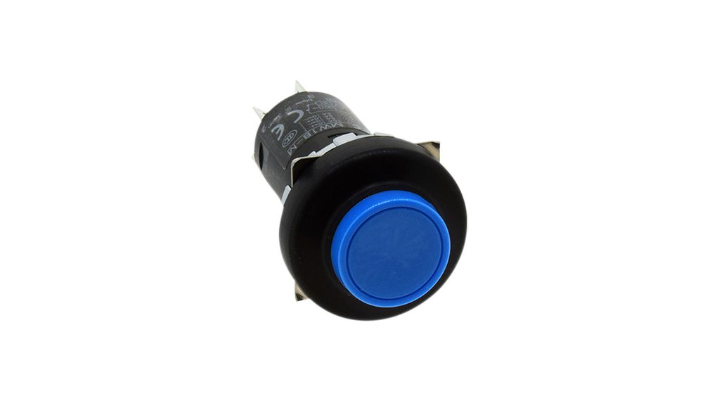 MW1B-M12S | IDEC Pushbutton Switch Momentary Function 2CO Panel Mount ...