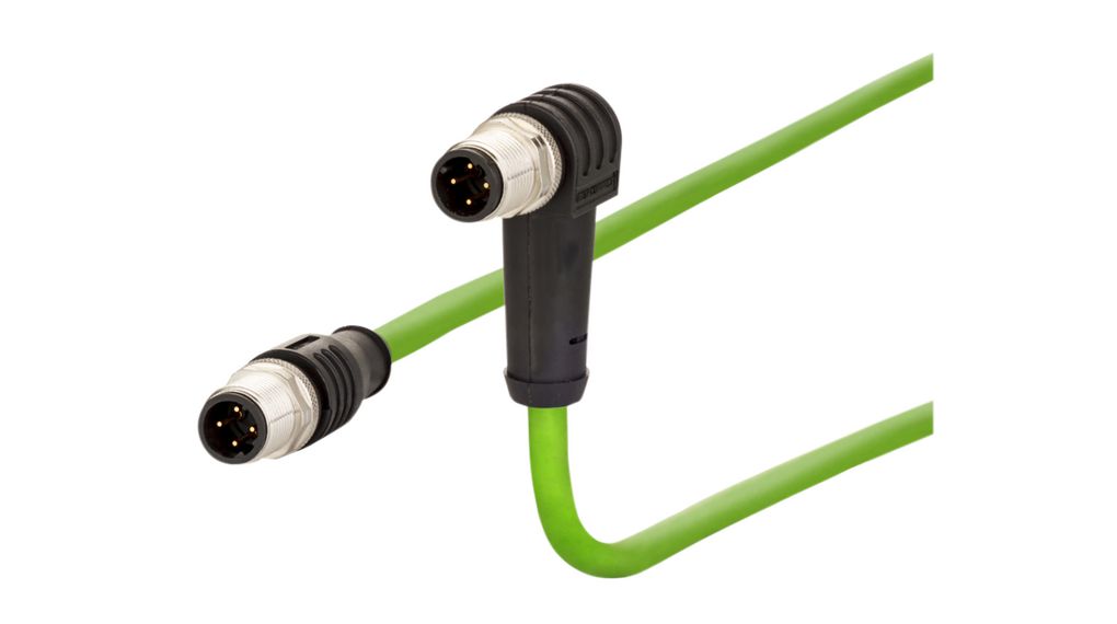 142M1D19100 | Metz Connect Kabelsatz, M12-Stecker - M12-Steckverbinder ...