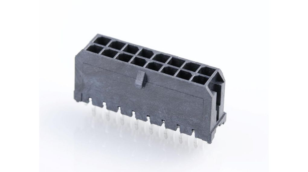 43045-1626 | Molex Micro-Fit 3.0 Vert HDR 3.00mm Dual Row 16 Circuits ...