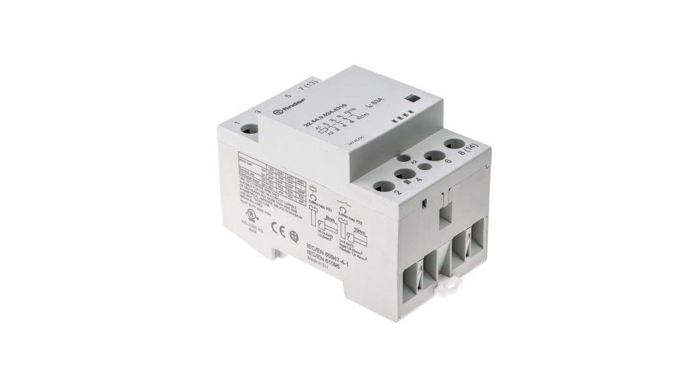 22.64.0.024.4310 | Finder 22 Series Series Contactor, 24 V ac, 24 V dc ...