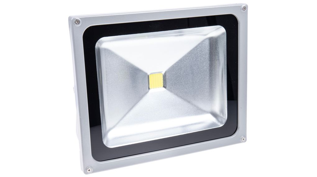 7871326 | RS PRO Floodlight, 50W, 265VAC, 4500lm, 6500K, Cool White ...