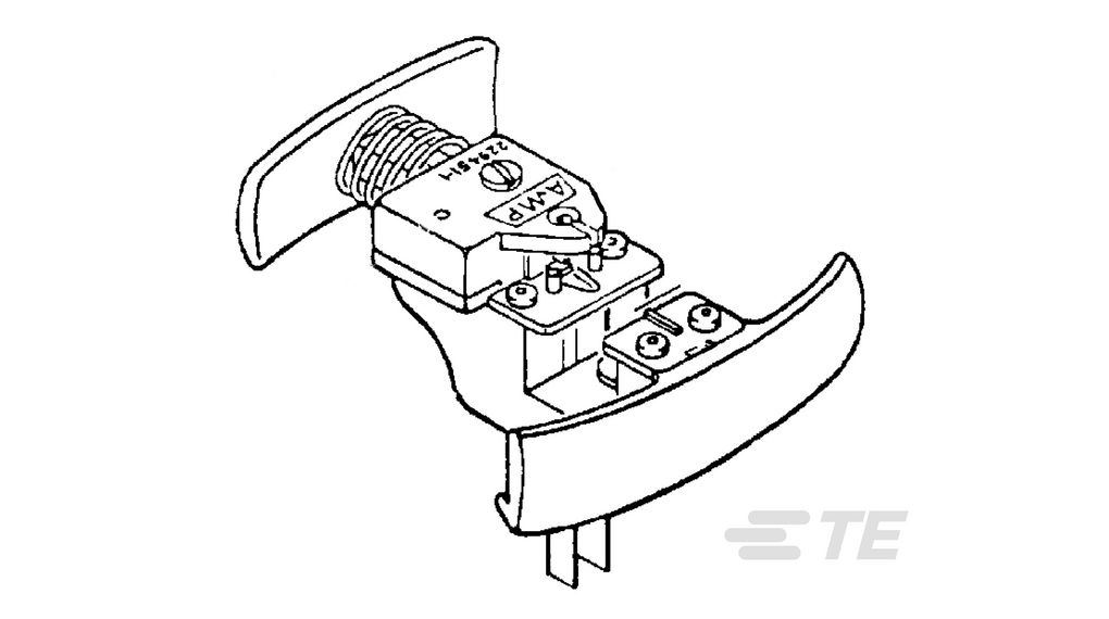 229451-2 | TE Connectivity Palm Grip Tool & 50 Posn Slide Te Connec ...
