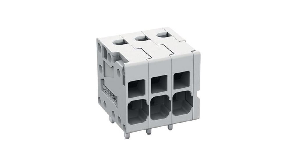 2624-1104 | Wago Wire-To-Board Terminal Block, THT, 5mm Pitch, Right ...