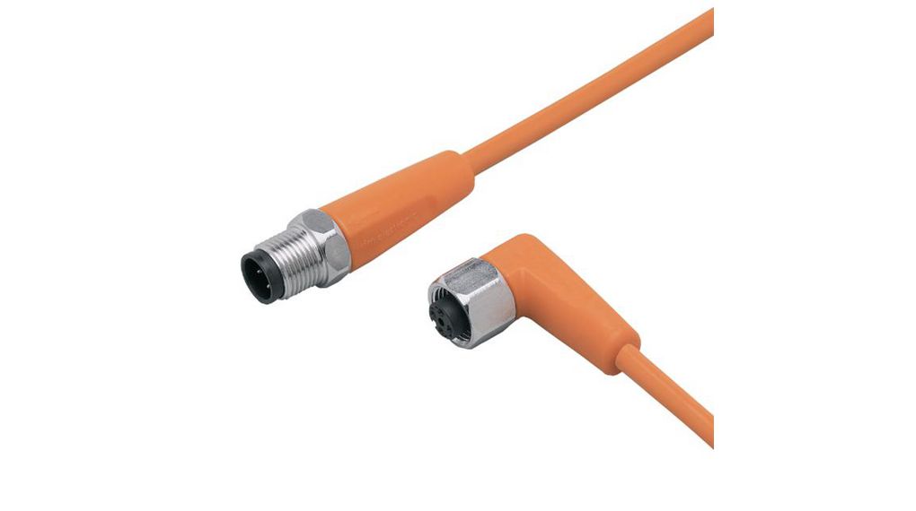 EVT050 | Ifm ifm electronic Straight Male 1 way M12 to Right Angle ...