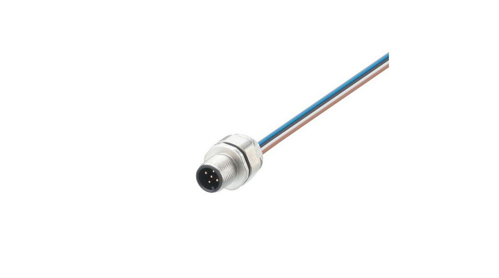 E12253 | Ifm ifm electronic Male 1 way M12 to Unterminated Unterminated ...