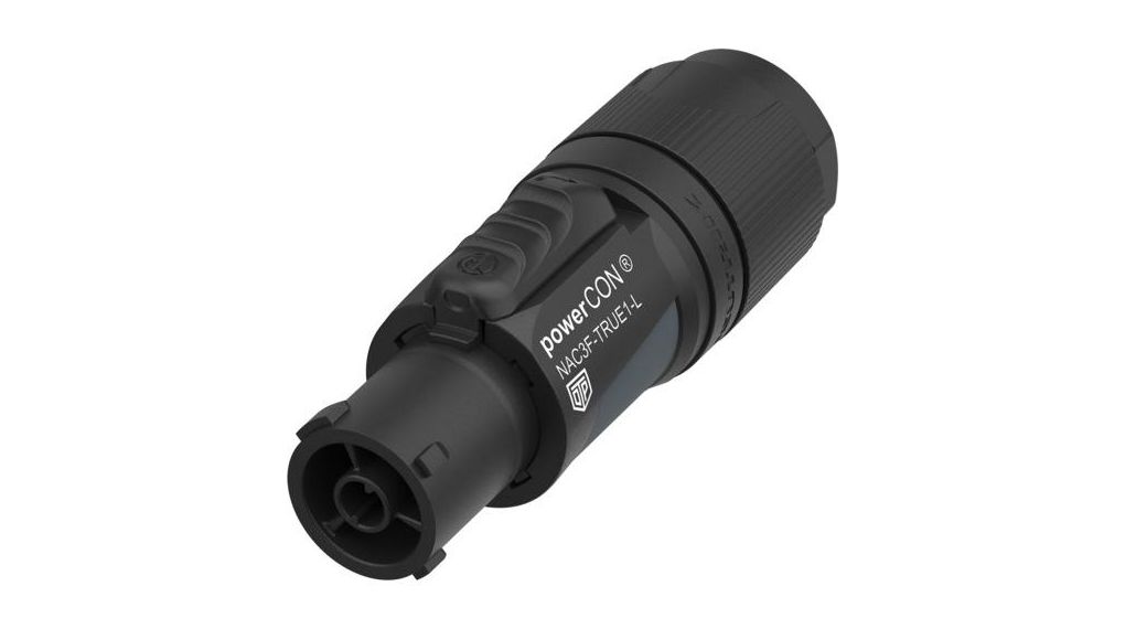 NAC3F-TRUE1-L | Neutrik IP67, IP65 Rating Cable Sealed In-Line Cable ...