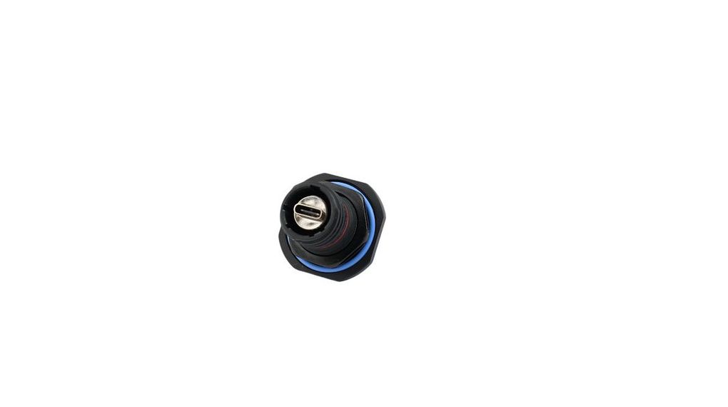 USB3CFTV72G | Amphenol Industrial Straight, PanelFemale- 1 Port Type ...