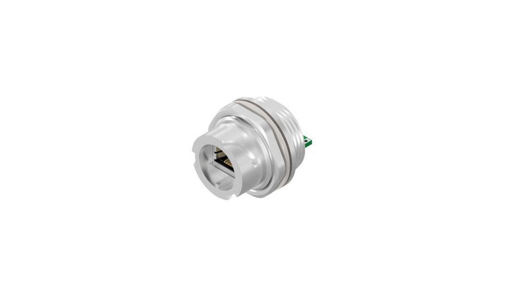 17-10018 | Amphenol Industrial 17-100 Series Ethernet ConnectorMale ...