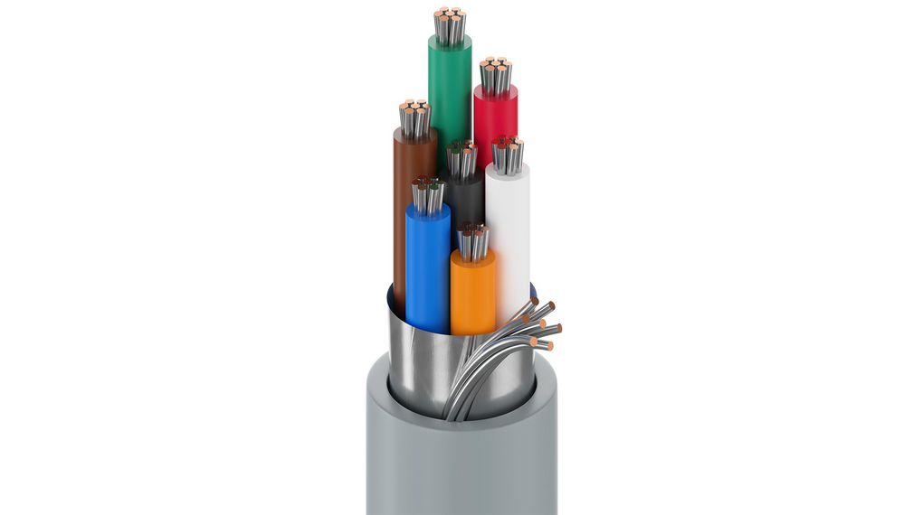 9537 060U1000 | Belden 9537 Series Multicore Industrial Cable, 7 Cores ...