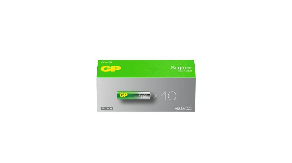 GPPCA15AS649 | GP Batteries Super Alkaline Alkaline Manganese Dioxide ...