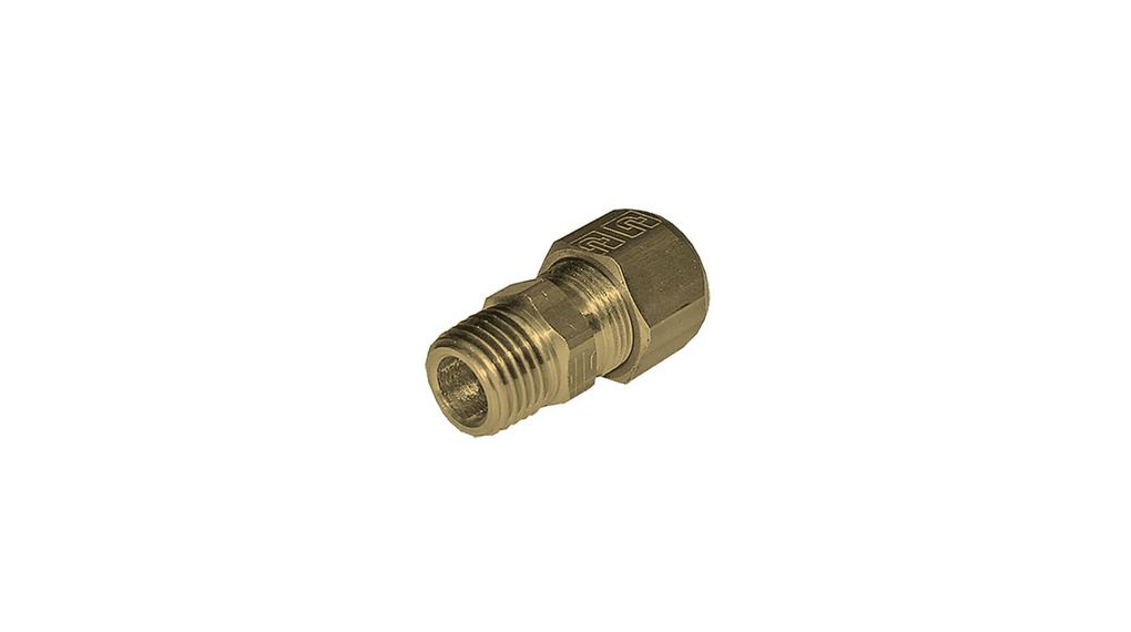 F3BMB10-3/8 | Legris Brass Pipe Fitting, Straight Compression Stud ...