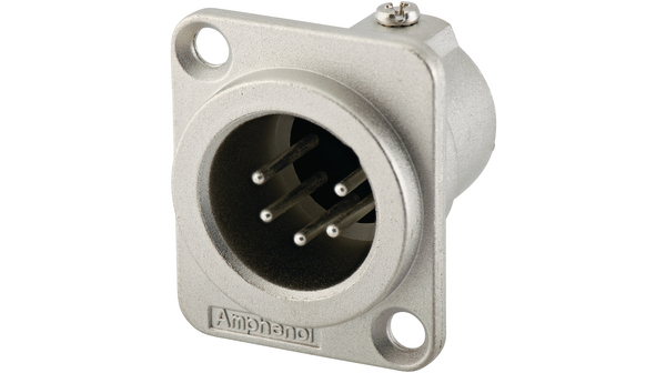 AC5MDZ | Amphenol Entertainment XLR Connector, Plug, Straight, Panel ...