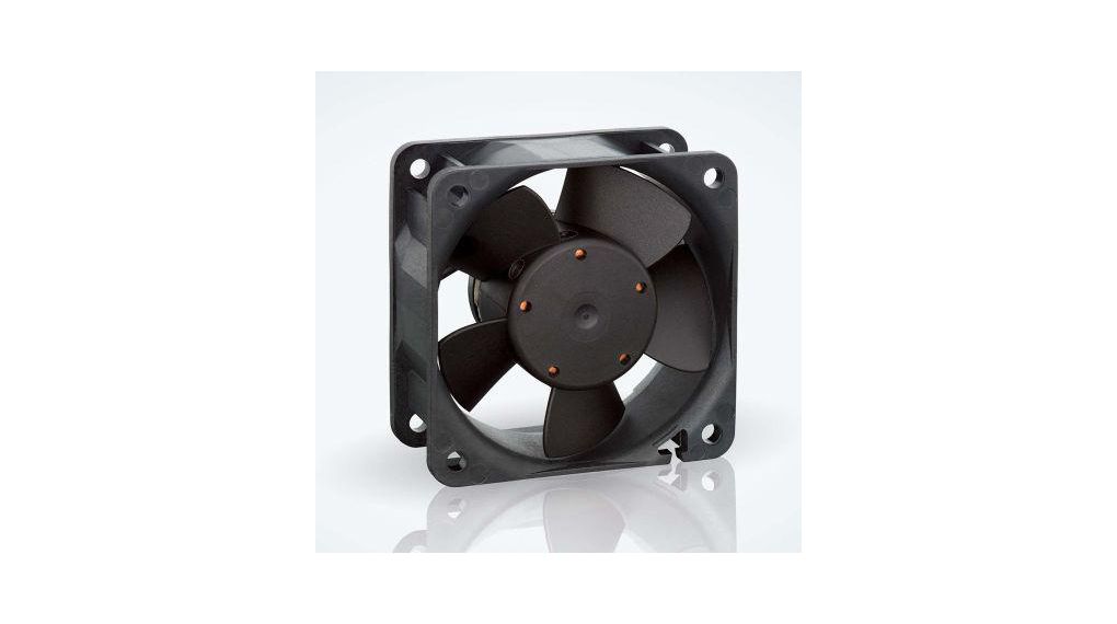 614NHHR | ebmpapst 600 N Series Axial Fan, 24 V dc, DC Operation, 56m³ ...