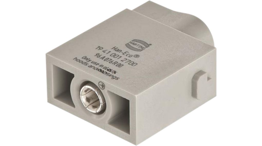 19 41 001 2700 | HARTING Contact Module, 1 Poles, Screw Terminal ...