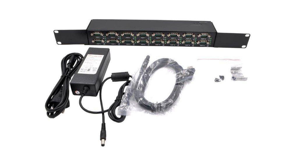 EX-1316HMV | Exsys USB Serial Converter, RS232, 16 DB9 Male | Distrelec ...