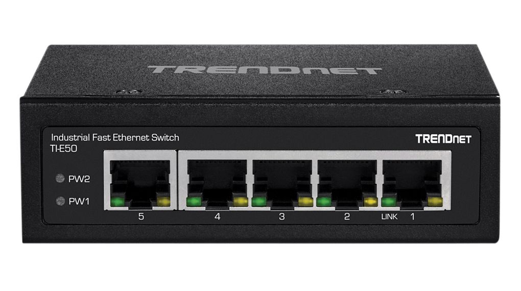 TI-E50 | Trendnet Ethernet Switch, RJ45 Ports 5, 100Mbps, Unmanaged ...