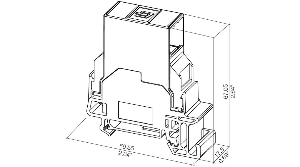 8946920000 | Weidmüller Montageschienenanschluss RJ45 Stecker CAT6 ...