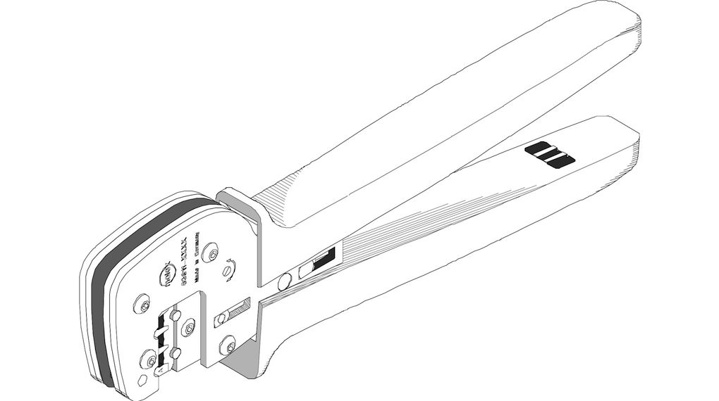 63811-7300 | Molex Crimping tool 14 ... 18AWG | Distrelec Germany