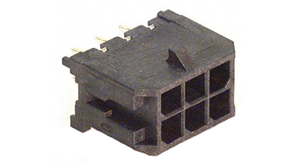 43045-0612 | Molex PCB Header, Plug, 8.5A, 600V, Contacts - 6 | Elfa Distrelec Lietuva