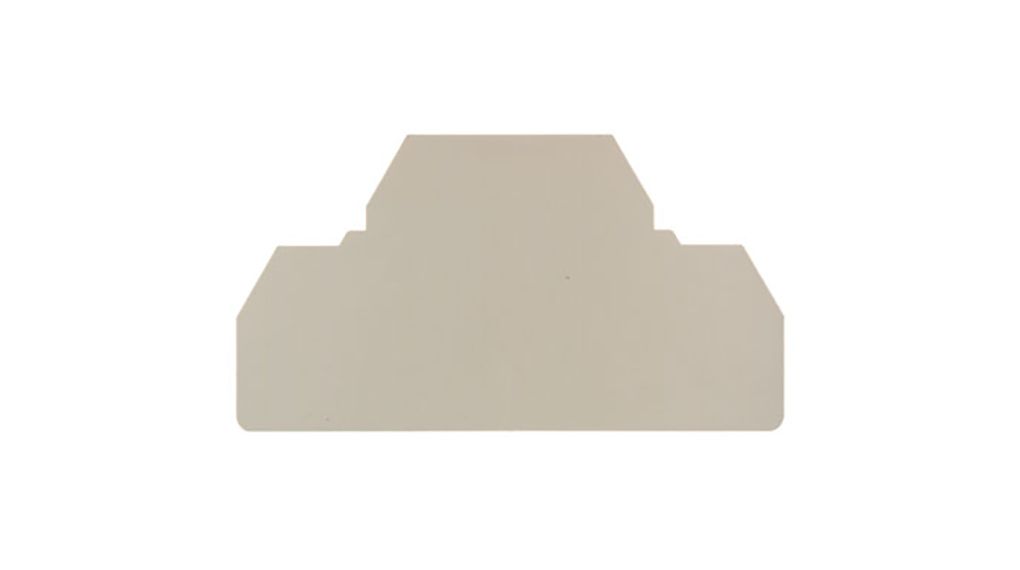 1674730000 | Weidmüller Partition Plate, Dark Beige, 79 x 43mm ...
