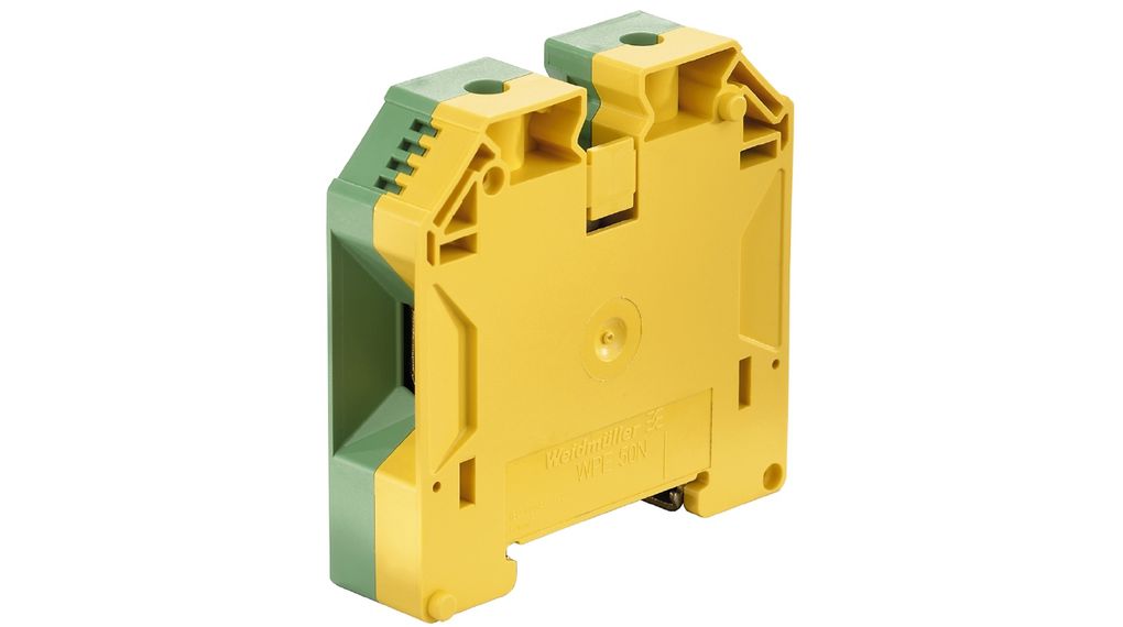 1846040000 | Weidmüller Terminal block Earth, Screw, Clamping Yoke, 2 ...