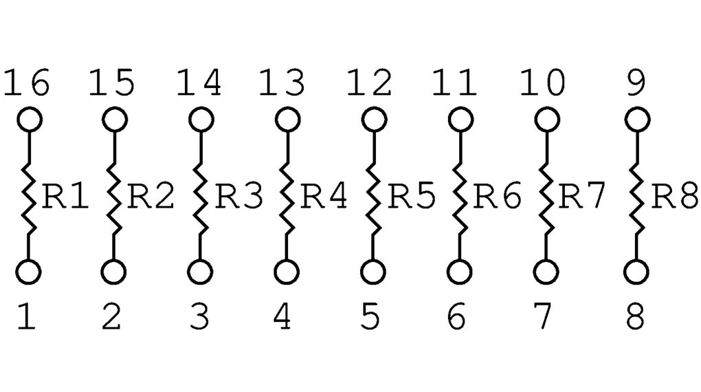 4816P-T01-683LF | Bourns Fixed Resistor Network 68kOhm 2 % | Distrelec ...