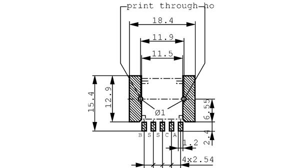 E33-SN610-M03T | Elma Electronic E33 Series Vertical SMT Encoder, 7mm ...