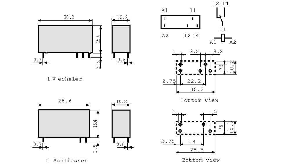43.41.7.024.0300 | Finder PCB Power Relay 43 1NO 10A DC 24V 2.2kOhm ...