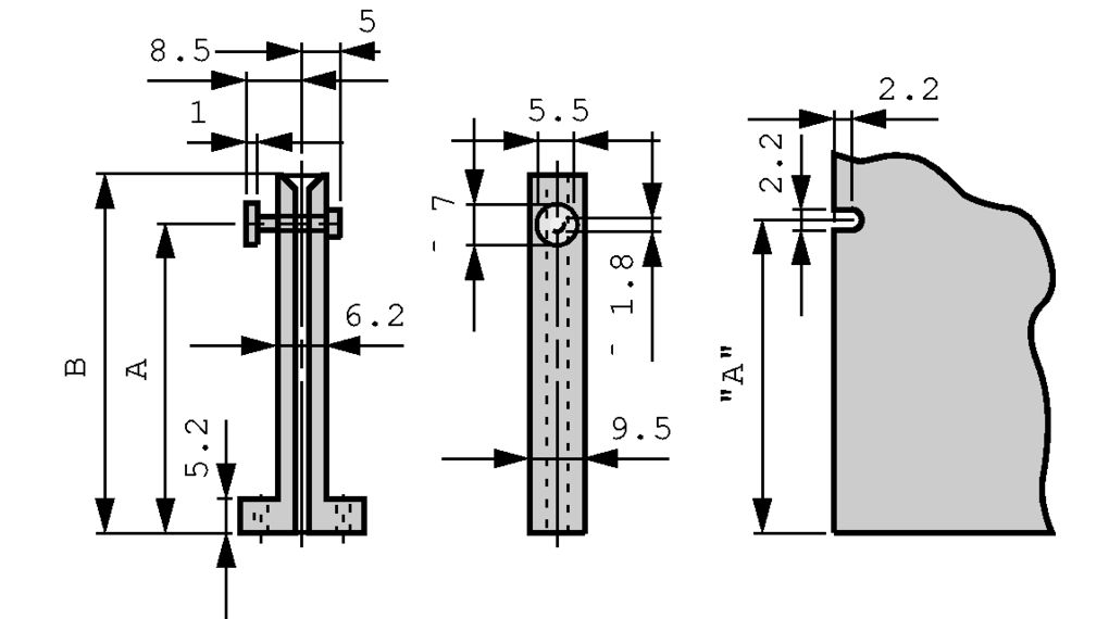 MSVL70 | Fischer Elektronik Guide rails 70 mm | Distrelec Germany