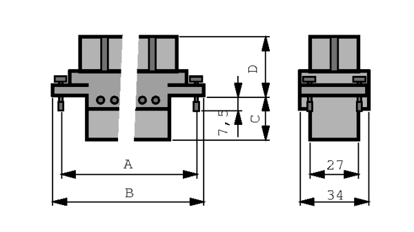 09 16 072 3101 | HARTING Socket insert, Han DD 72-pin, 72 Poles, Crimp ...