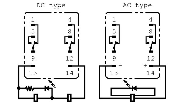 MY2IN-CR 220/240VAC (S) | Omron Industrial Automation Industrial Relay ...