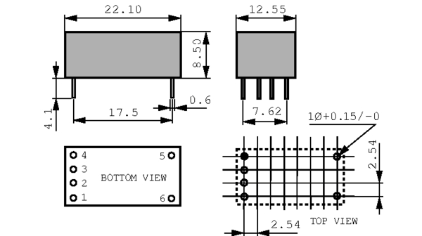 RCD-24-0.35 | Recom LED Driver 350mA 2 ... 35V | Distrelec Germany