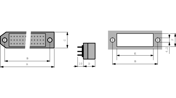 1393725-1 | TE Connectivity 8 Poler, DIN 41622 | Elfa Distrelec Sverige
