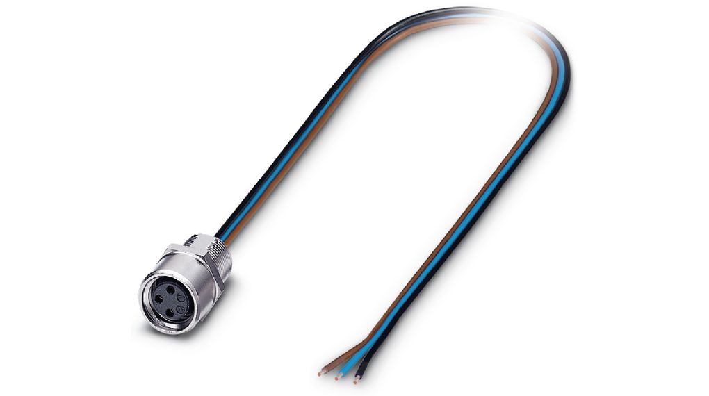 1500350 | Phoenix Contact Circular Connector, M8, Socket, Straight ...