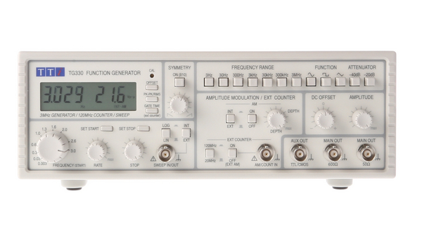 TG330 | Aim-TTi Function generator, 1x 3MHz | Elfa Distrelec Suomi