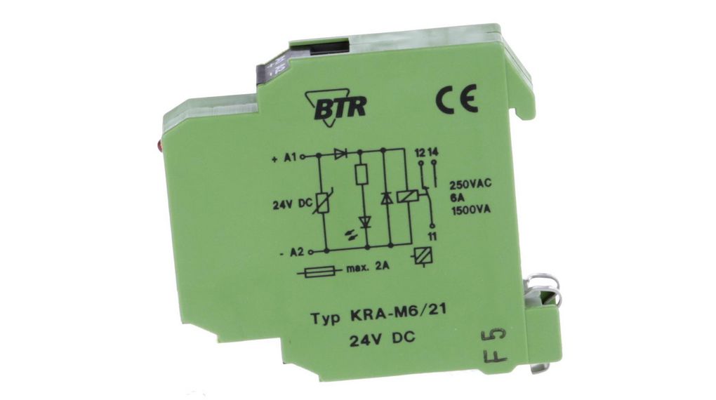 KRA-M6/21 24 VDC | Metz Connect Coupling Component KRA-M6/21 1CO DC 24V ...