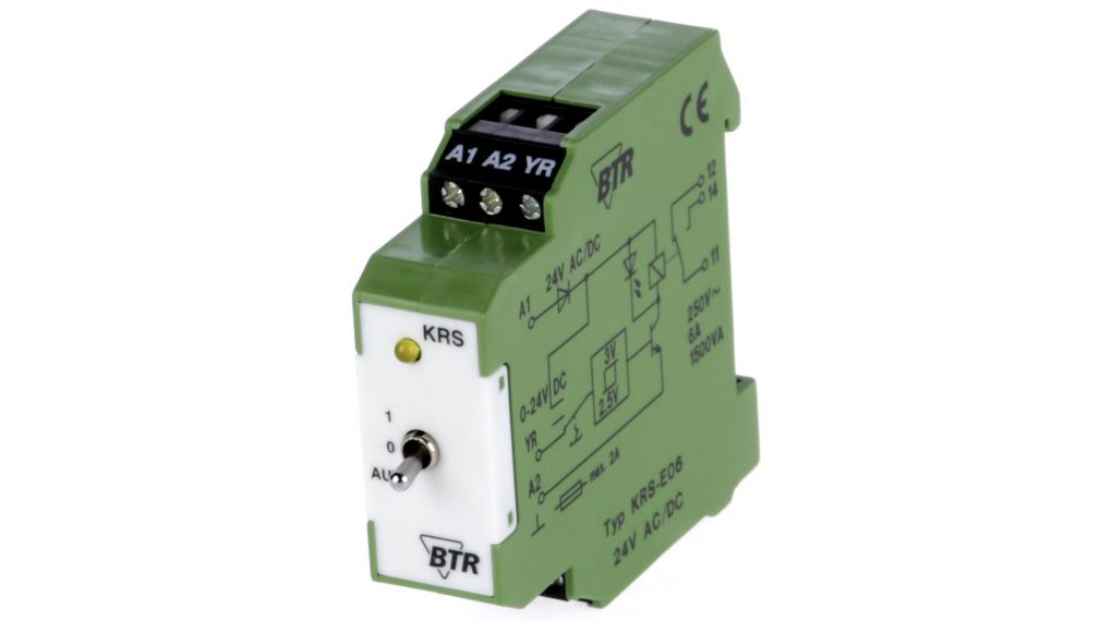 KRS-E06 3 V | Metz Connect Quick Value Switch KRS 1CO AC / DC 24V 24V ...