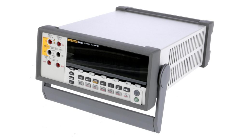 FLUKE 8808A +CAL | Fluke Benchtop Multimeter, TRMS AC, 200Ohm ...