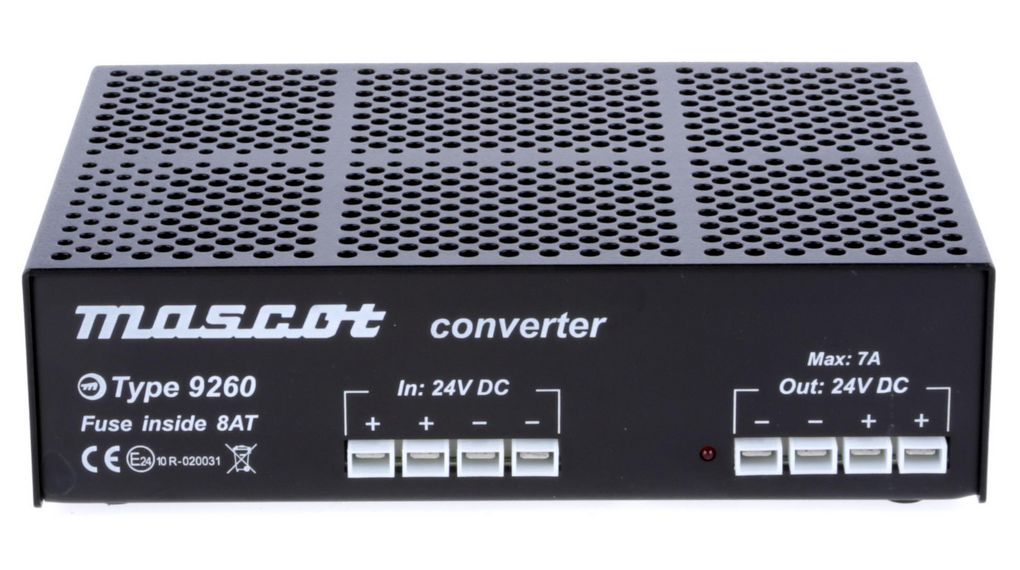 9260242400 | Mascot DC/DC Converter, 18 ... 32V, 24V, 7A, 168W ...